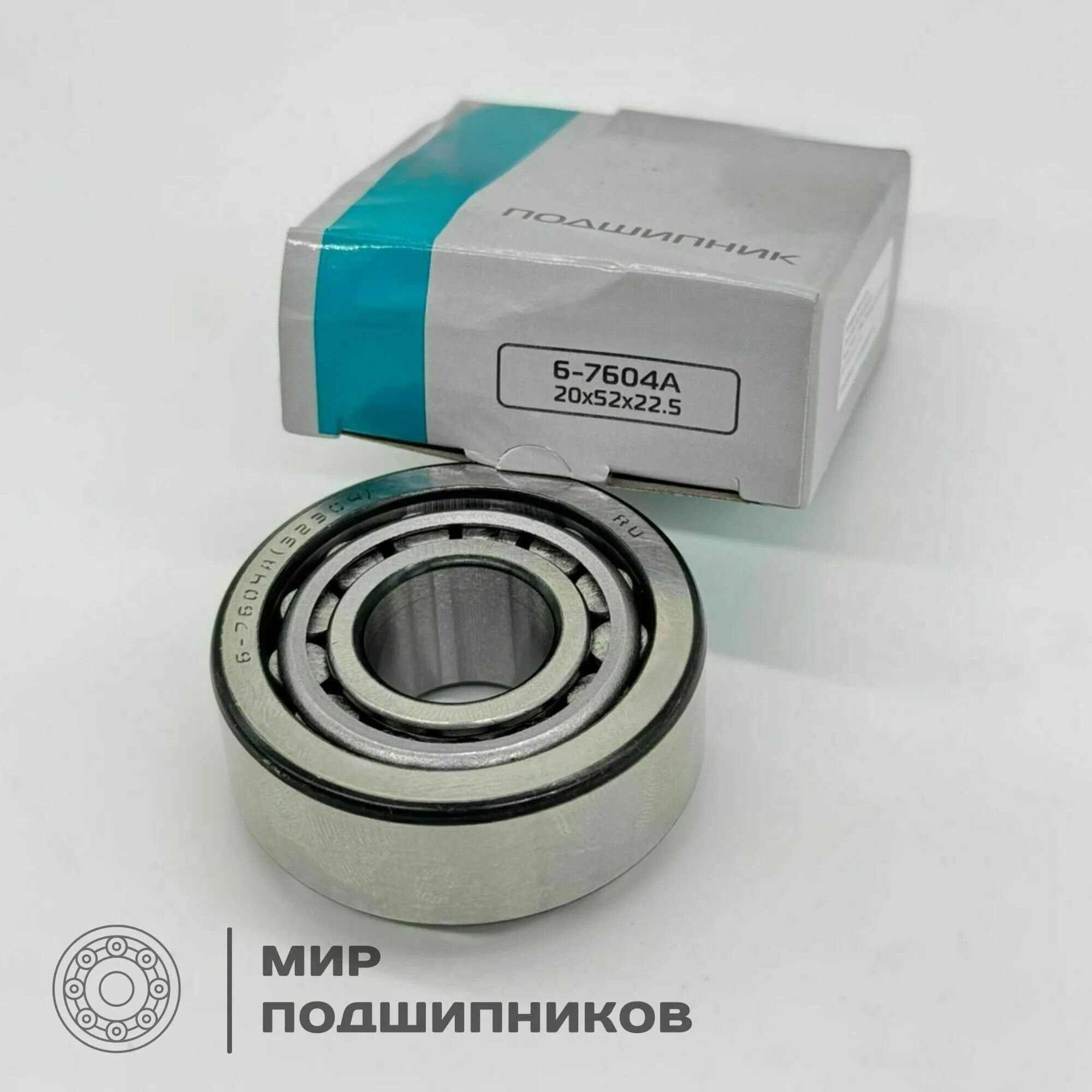 Подшипник роликовый 7604 6-А аналог 32304 ( 20х52х22.5 )