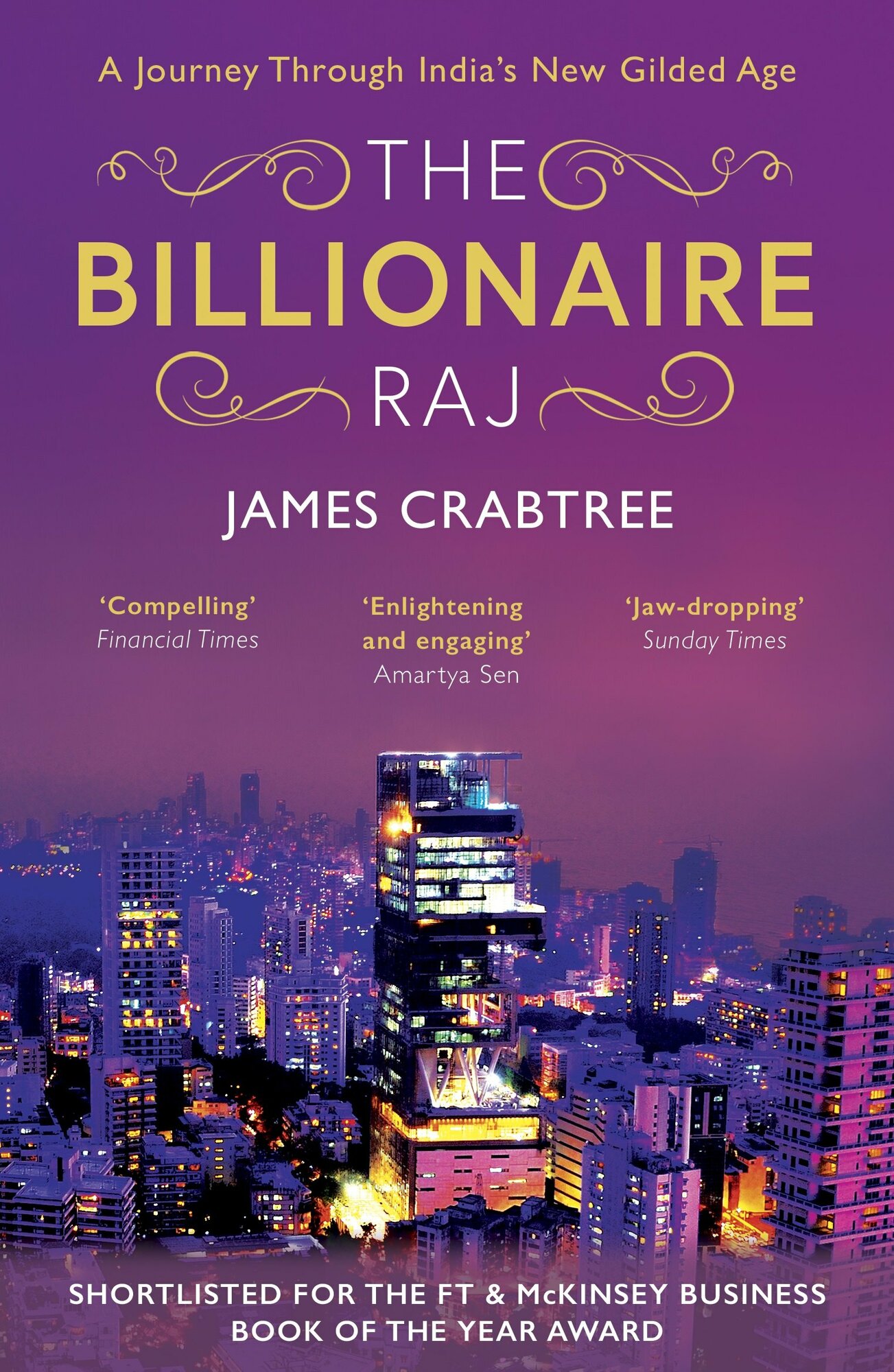 Книга: "The Billionaire Raj" от Crabtree J, русский язык, Научно-популярная литература на английском