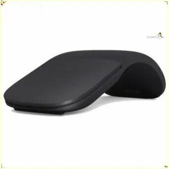 Мышь беспроводная Microsoft arc mouse, черный, белый