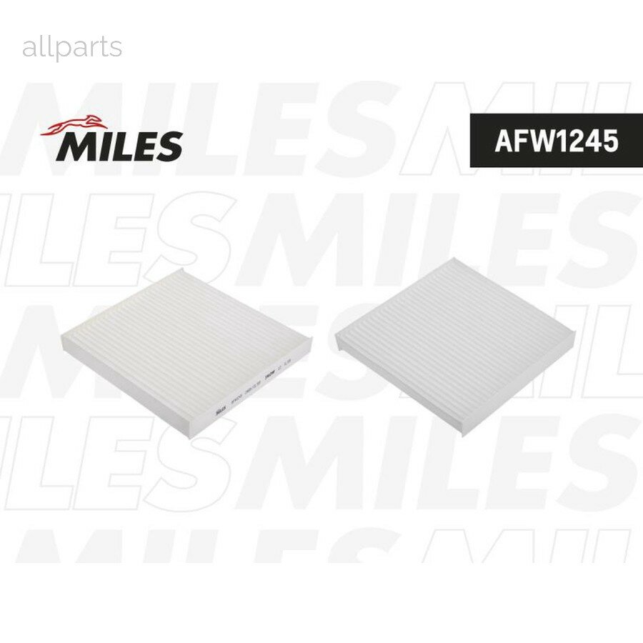 MILES AFW1245 Фильтр салона CITROEN JUMPER/FIAT DUCATO/PEUGEOT BOXER 06-