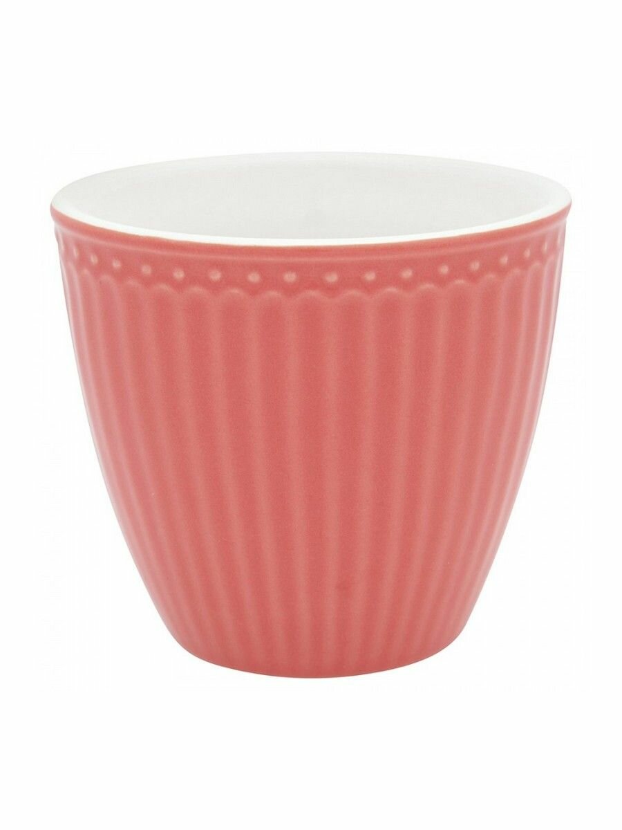 Стакан Greengate Alice coral, фарфор, 300 мл.