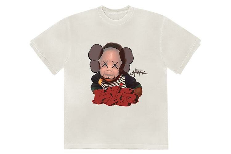 Футболка Travis Scott X Kaws Utopia