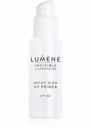 Основа под макияж Lumene Invisible Illumination Instant Glow UV Primer SPF 30, прозрачный, 30 мл