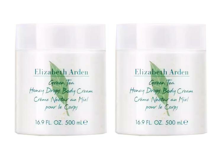 Крем для тела женский Elizabeth Arden Green Tea Honey Drops Body Cream, 500ml*2