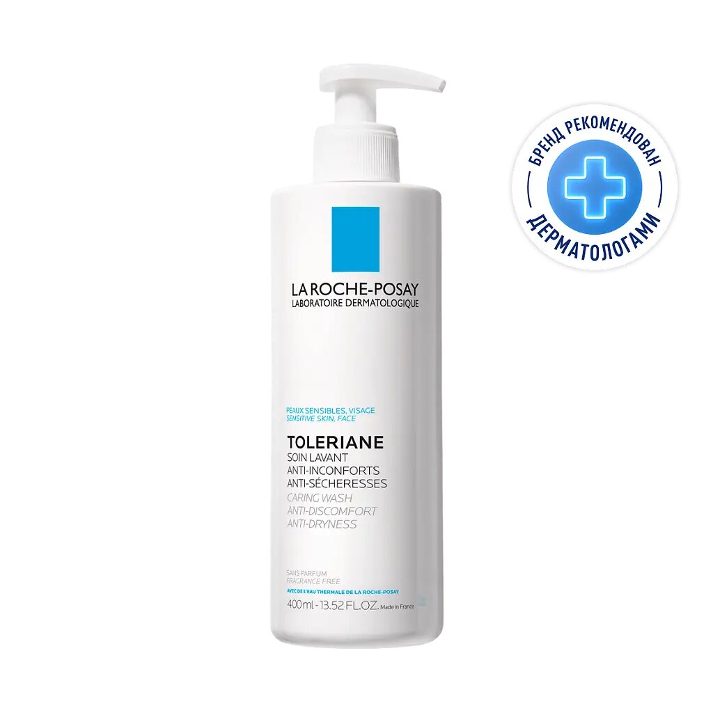 La Roche-Posay Toleriane Крем-гель очищающий для умывания 400 мл 1 шт