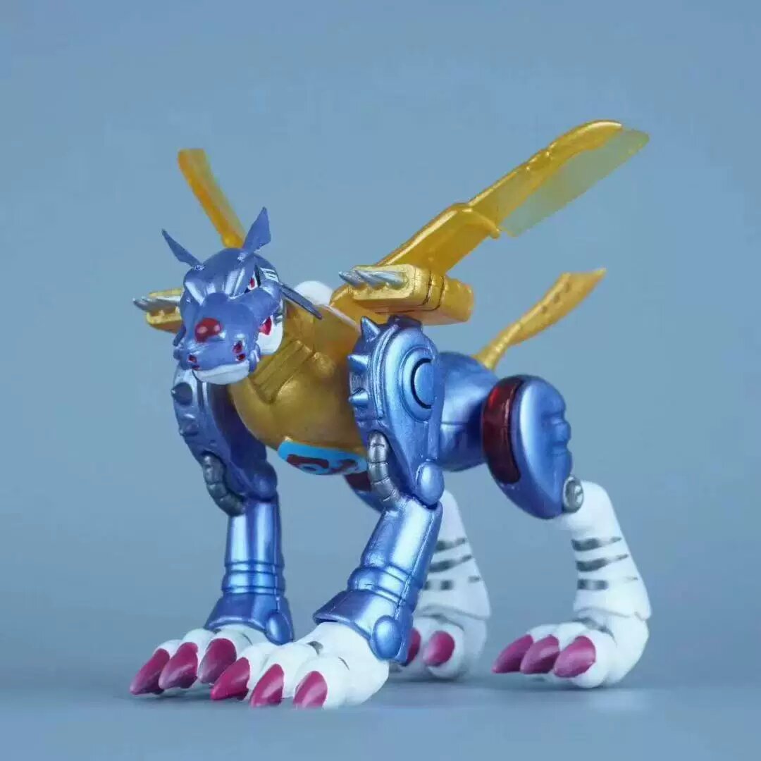 Фигурка Digimon: модель Iron Gallantmon, 2D-фигурка для декора стола, аниме-мерч Стальной Гаруру