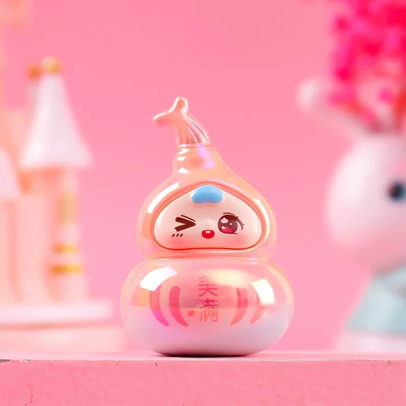 Оригинальная коллекционная фигурка Xiwawa Little Fulu в виде тыквы, милая мультяшная игрушка, настольная кукла, подарок