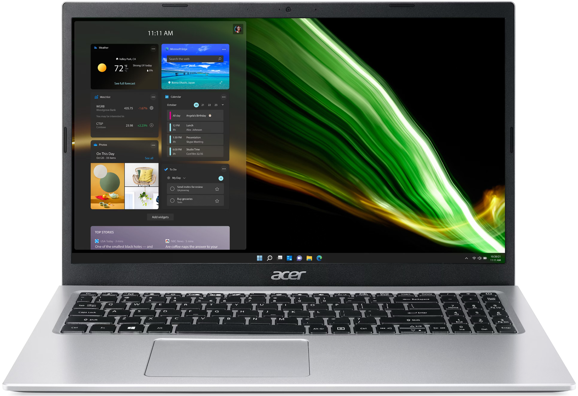 Ультрабук Acer Aspire 3 A315-58-75W5 NX. ADDEX.02X (Core i7 2800 MHz (1165G7)/16384Mb/1024 Gb SSD/15.6"/1920x1080/DOS)