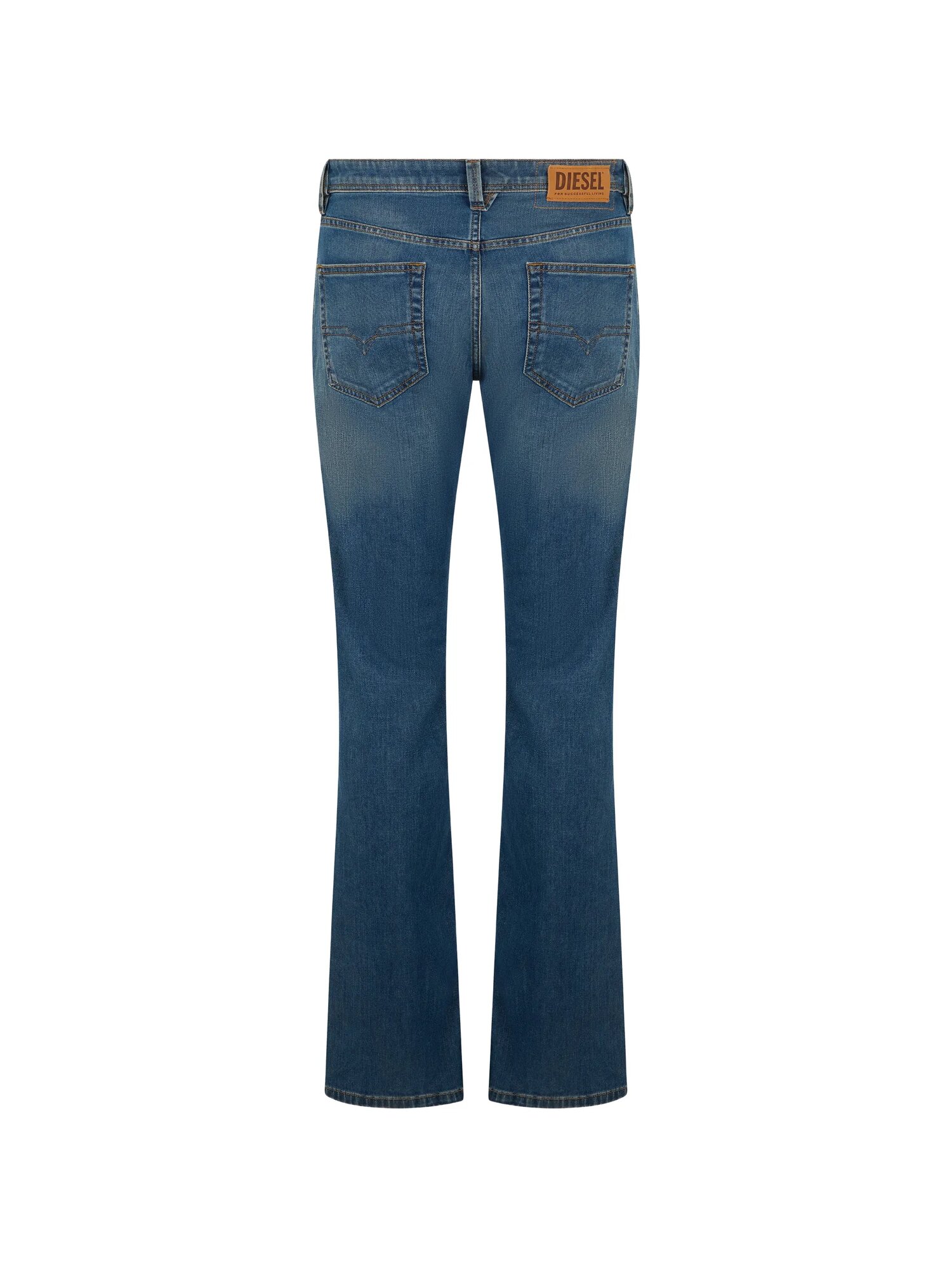 Джинсы клеш DIESEL Faded flared-leg jeans, размер 50 EU, blue — фото 1