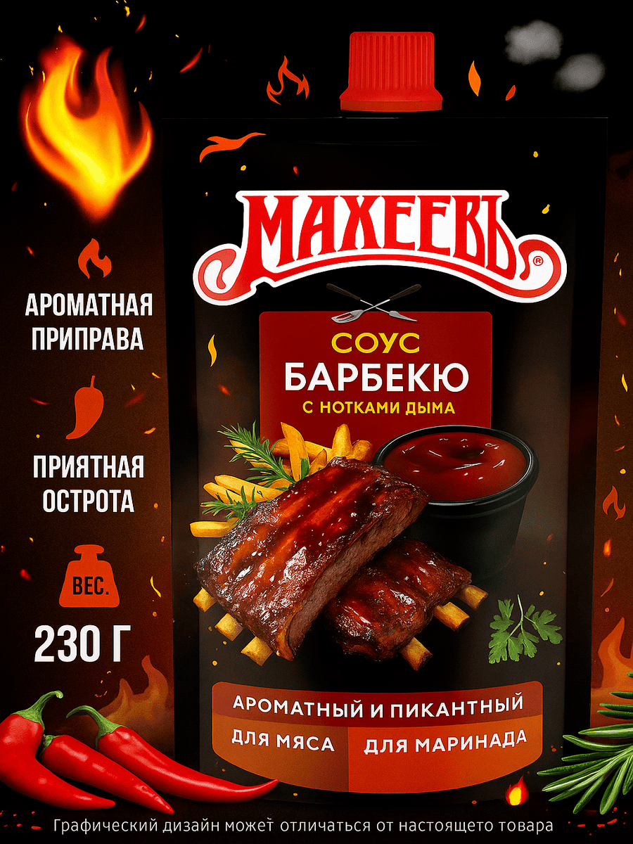 Соус махеевъ Барбекю, 230г