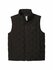 Пальто CALVIN KLEIN Quilted logo-patch gilet, размер 50 EU, black / black