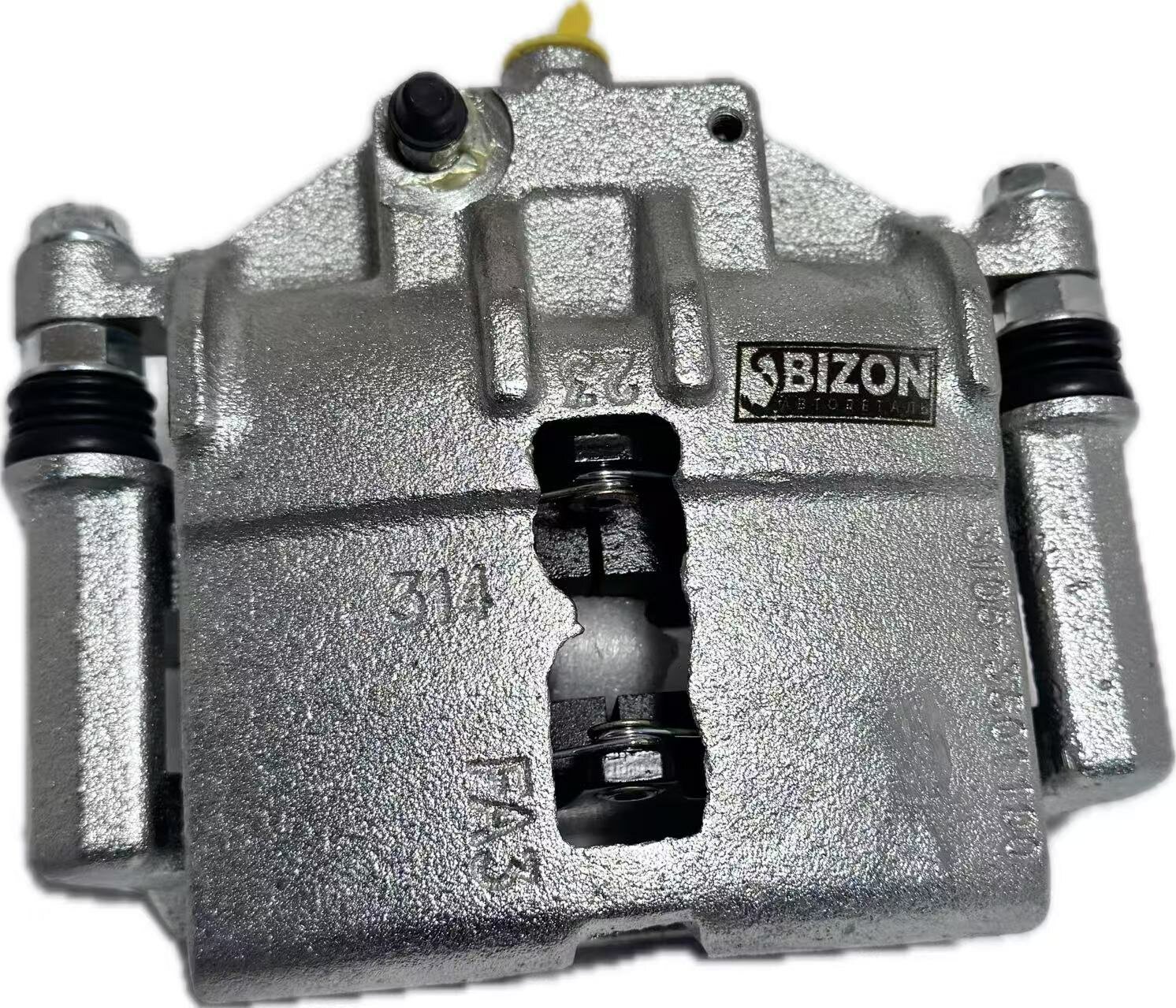 Суппорт тормозной Bizon BZN2100150 правый в СБ с колодками для Gaz ГАЗ-3302 Газель левый, ГАЗ-3110 Волга правый