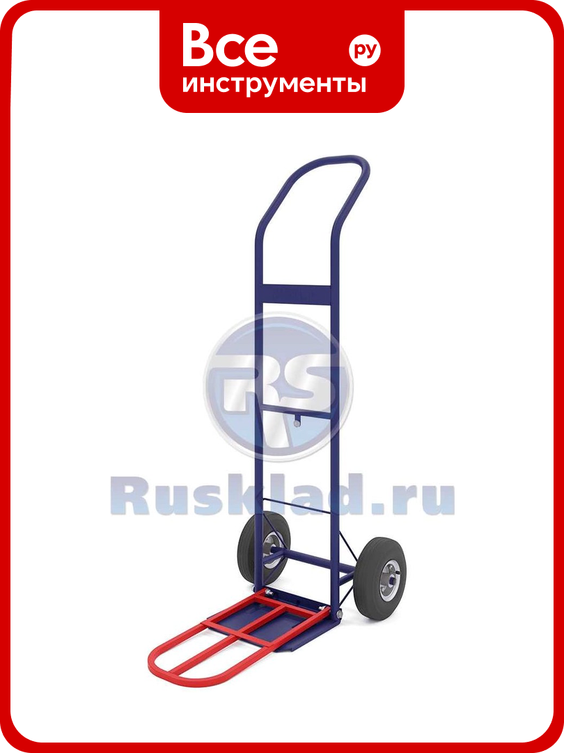 Тележка RUSKLAD грузовая КГ 150 П с литыми колёсами КГ 150 П литые