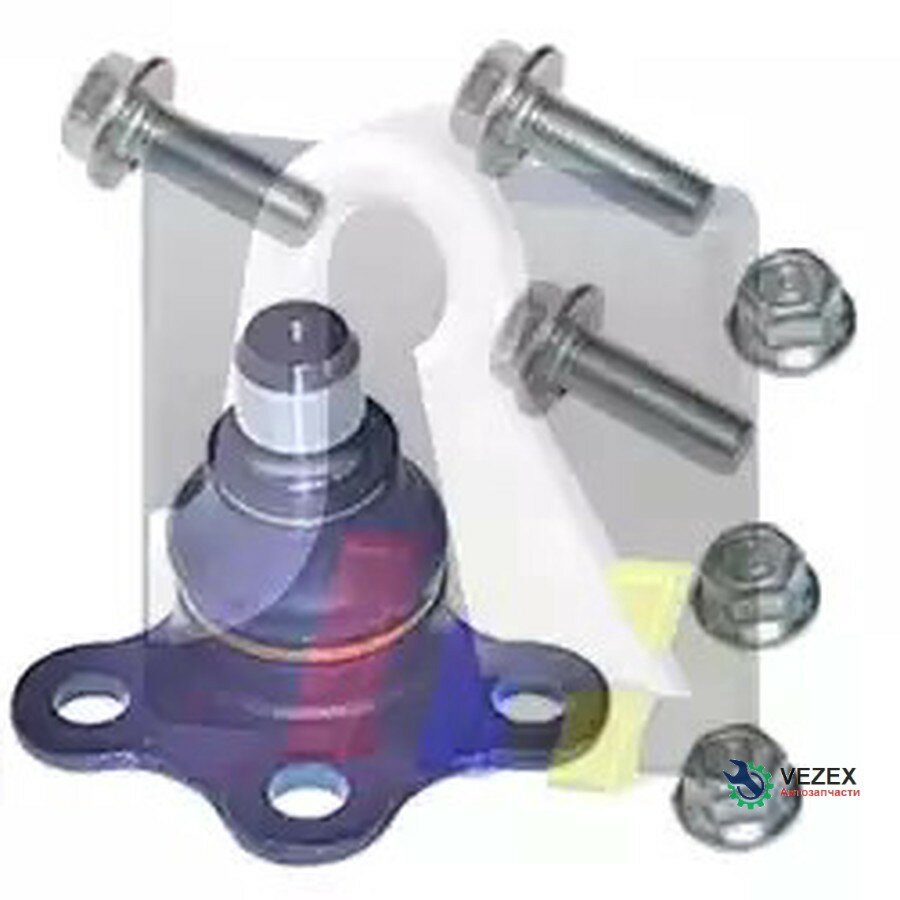 RTS 9300540056 опора шаровая!\ Citroen C3 1.1i-1.6/1.4HDi 02>