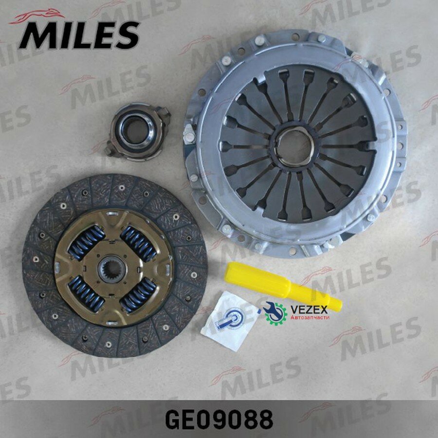 MILES GE09088 сцепление комплект (HYUNDAI SONATA III / IV (EF) / KIA MAGENTIS 2.0 98-04) (VALEO 826299) GE09088