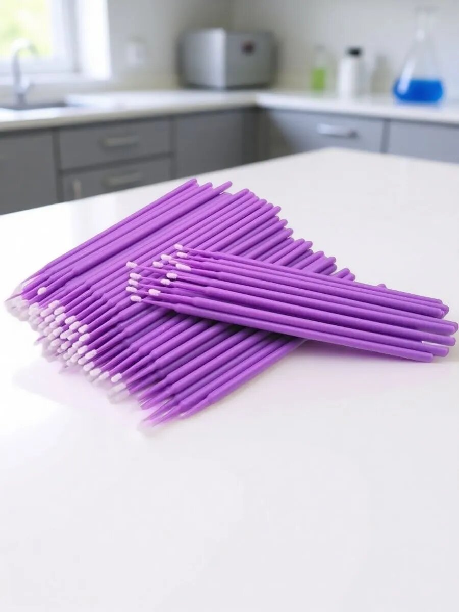 Аппликаторы Benovy Dental Formula Fine, размер №2, 100 шт, одноразовые