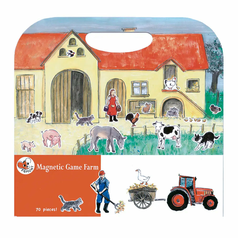 Развивающая игрушка Egmont Toys - Магнитная доска "Ферма", 70 эл.- Эгмонт тойс 630650