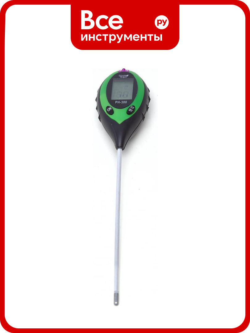 Мультитестер Green Helper PH 4 в 1 PH-300