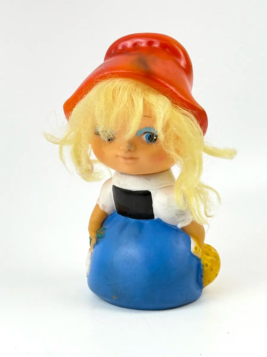 Винтажная игрушка резиновая, пищалка. СССР