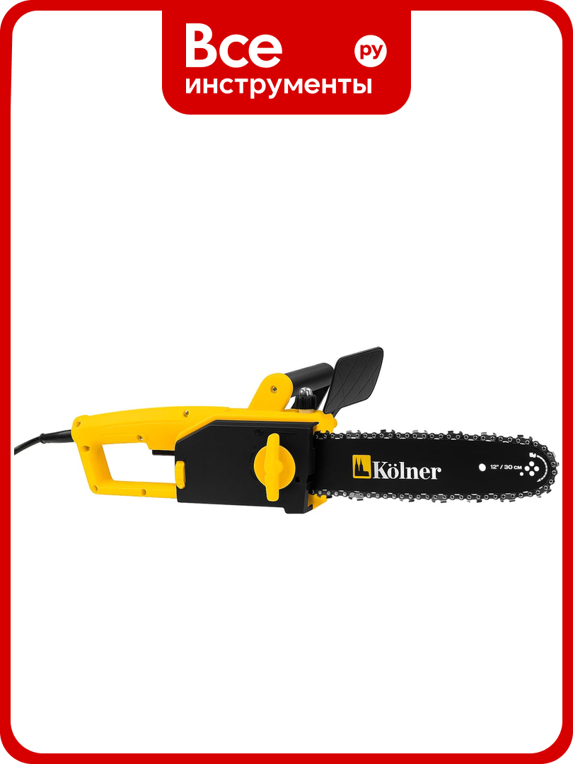 Пила цепная электрическая 30,5 см/12" 1300 Вт KECS 30/1300 Kolner 8050100076