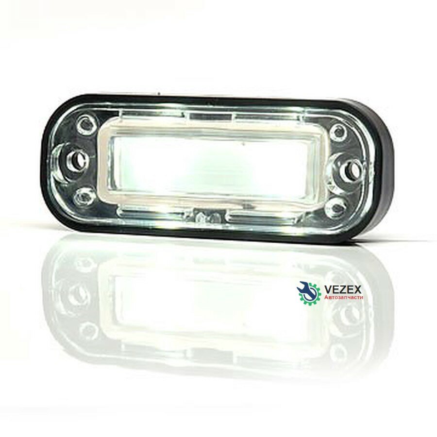 WAS 982 фонарь освещения номерного знака! 12V-24V LED провод 24cm\