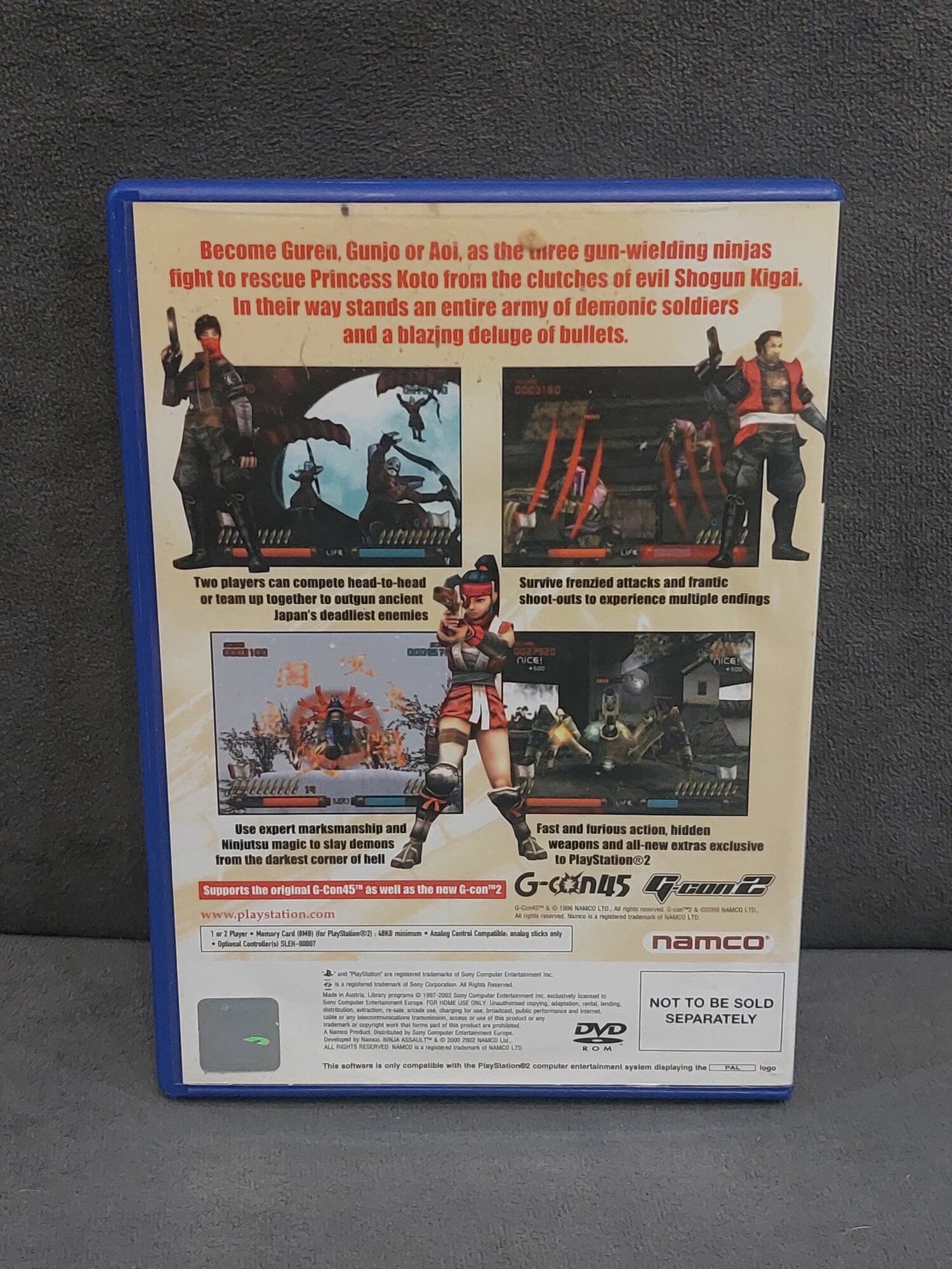 Видеоигра Ninja Assault PS2 — фото 1