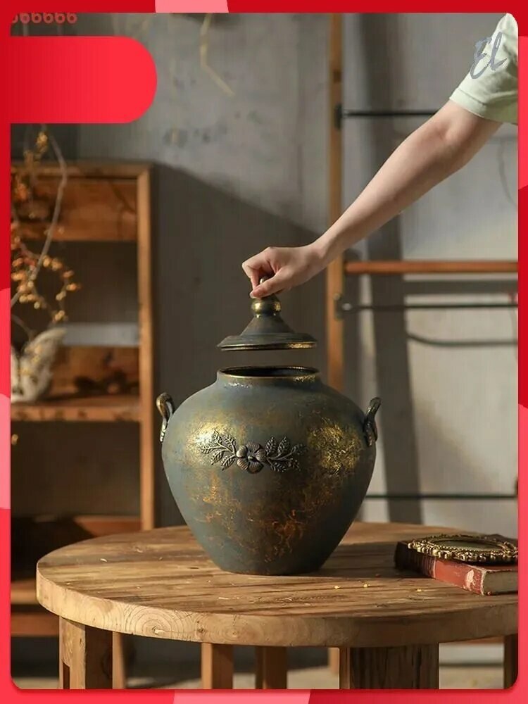 IKEA Ваза, 36 см , Железо, 1 шт