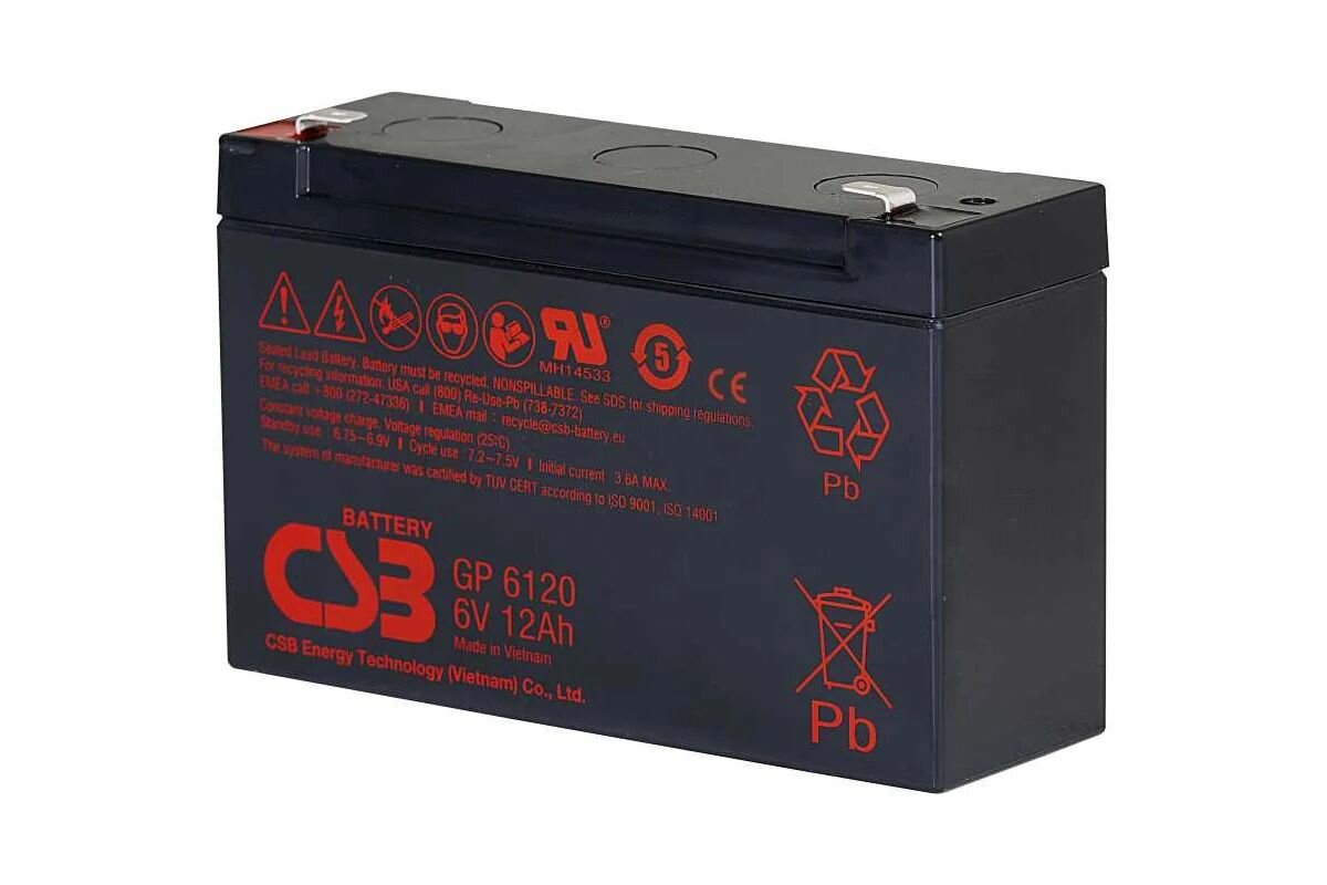 Аккумуляторная батарея CSB GP6120
