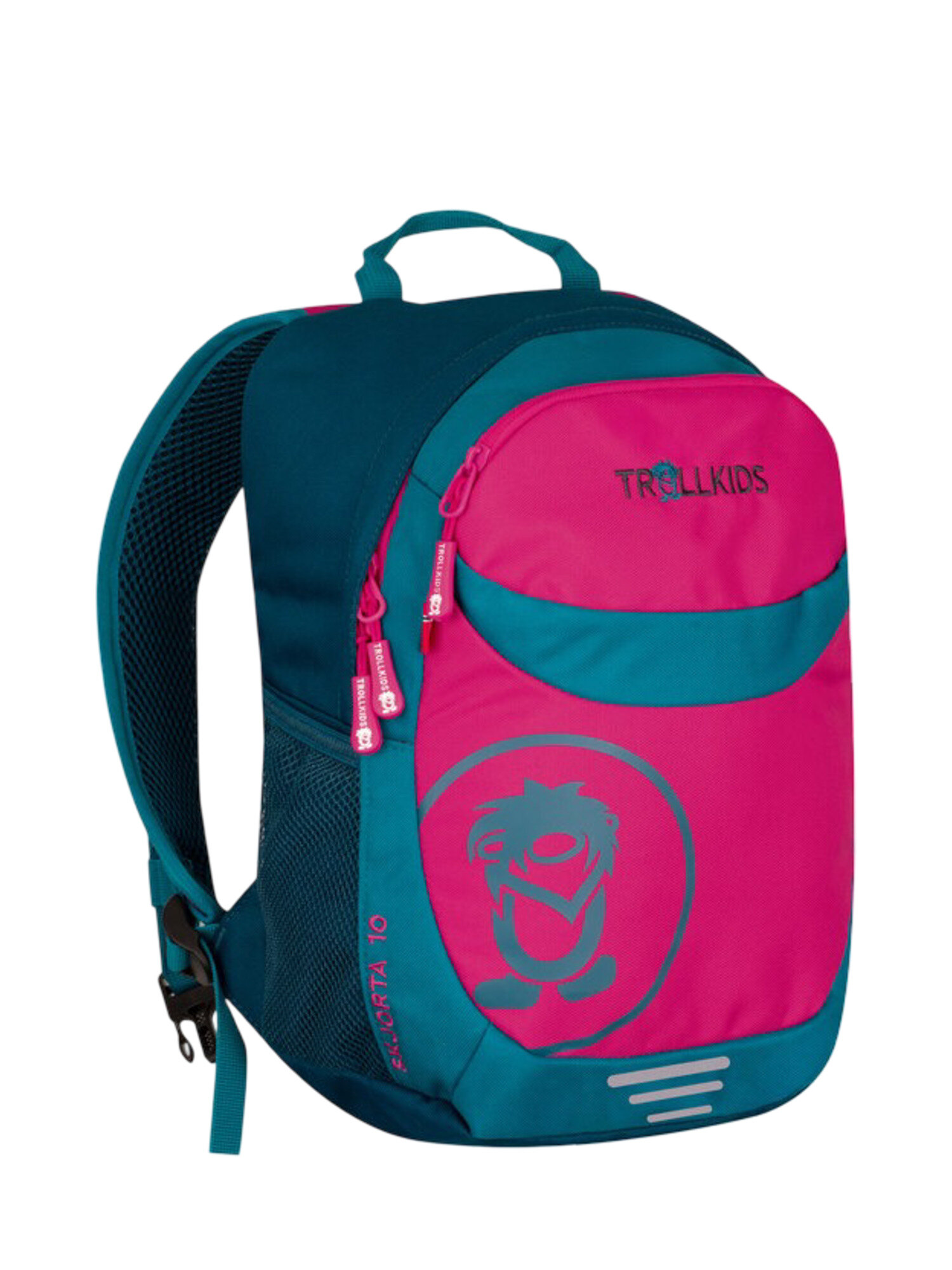 Рюкзак детский Trollkids Skjorta Pack 10 L Bright Pink/Harbor Blue/Madeira Blue