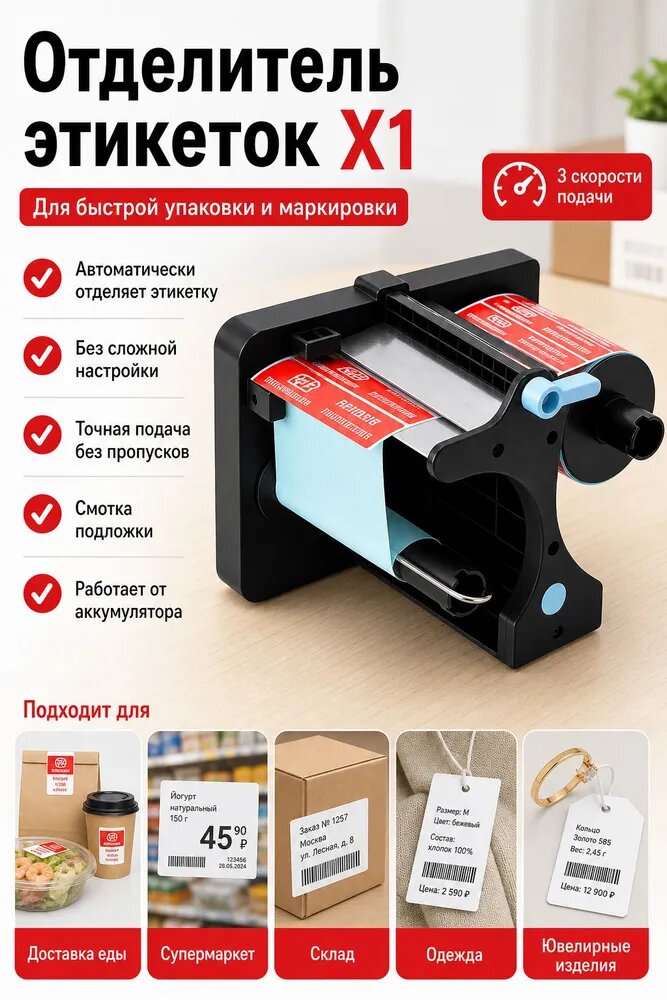 Полностью автоматическая этикетировочная машина, Аппликатор Этикеток