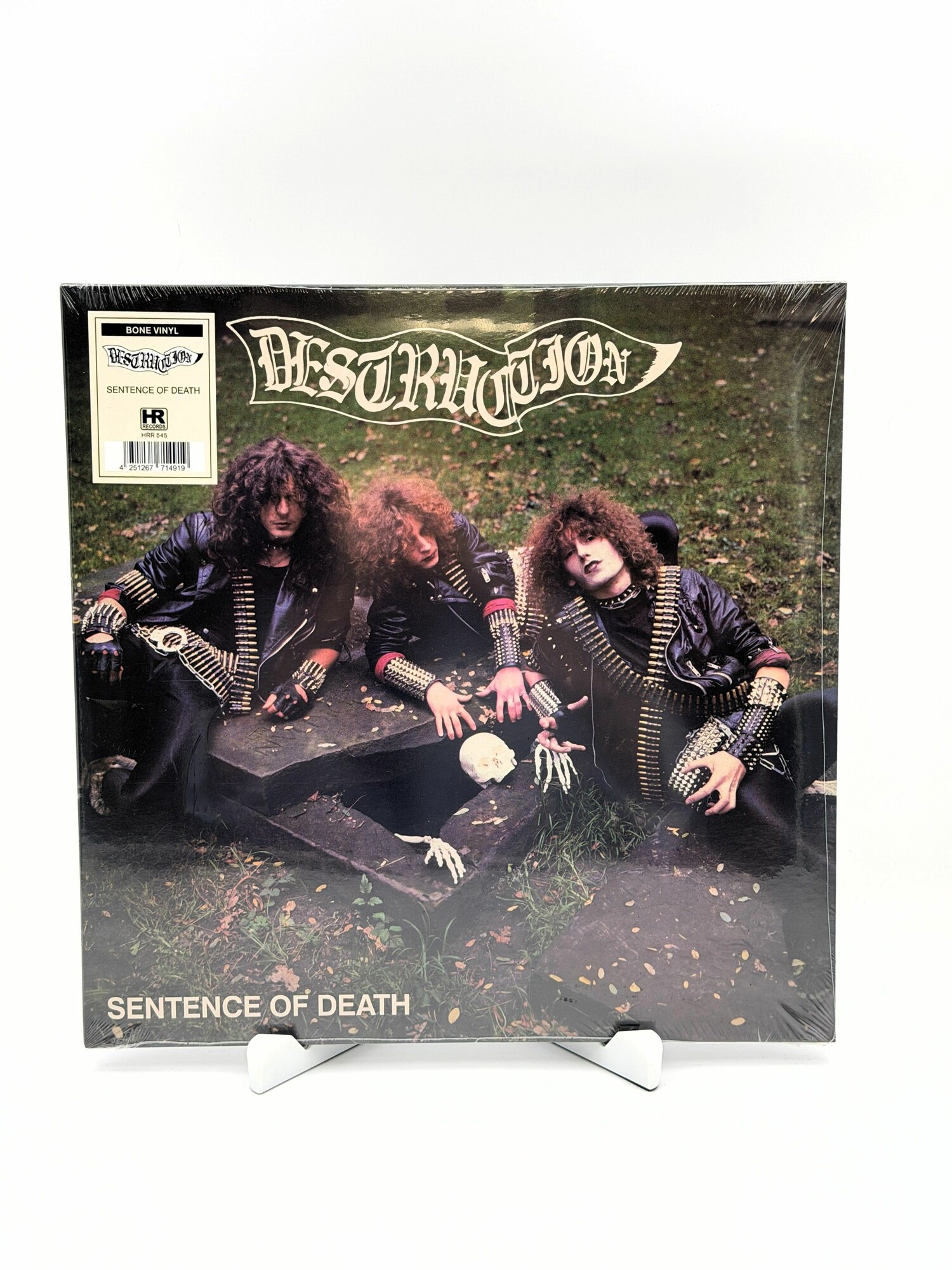 Destruction. Sentence Of Death (LP Ltd US Cover Bone/Mini-Reissue/Repress/Виниловая пластинка)