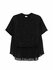 Блуза Noir Kei Ninomiya Embellished layered blouse, размер 42, black