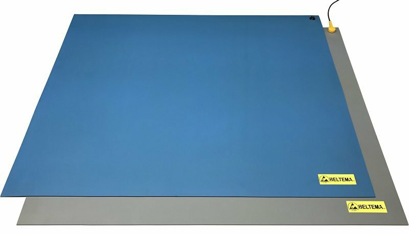 Коврик антистатический BELTEMA ECO 60*90см 2мм (Синий)