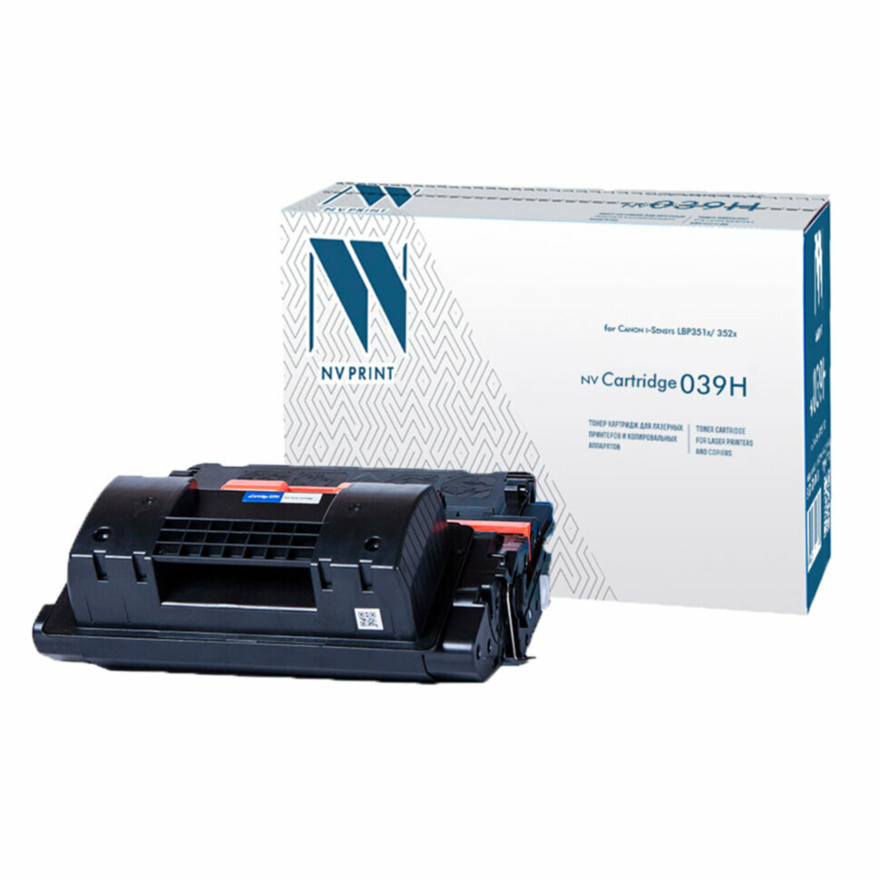 Картридж лазерный NV PRINT (NV-039H) для CANON i-SENSYS LBP 351x/352x, ресурс 25000 страниц, 363195