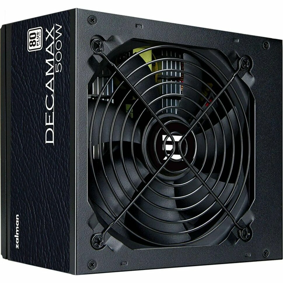 Блок питания Zalman ZM500-LX3, 500W, APFC, 12cm Fan, 80, 2105851