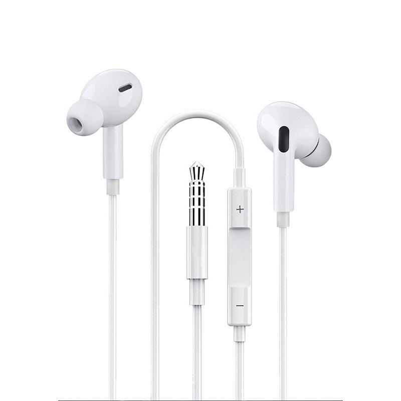 Гарнитура, проводная, с управлением, универсальная, для Apple, Huawei, OPPO