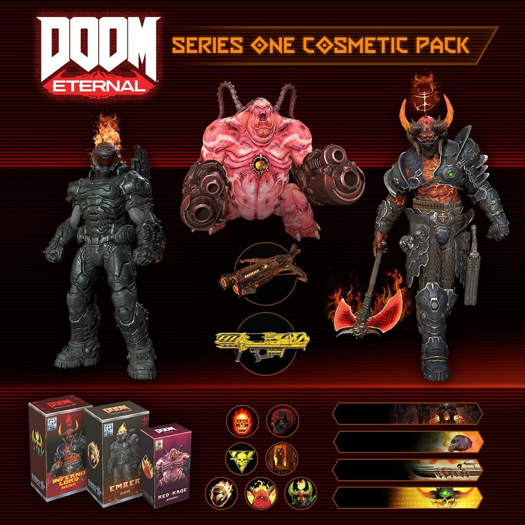 DOOM Eternal: Series One Cosmetic Pack (PC) — ключ активации Xbox / Microsoft Store · Xbox One, Xbox Series X|S · цифровой ключ · любой регион