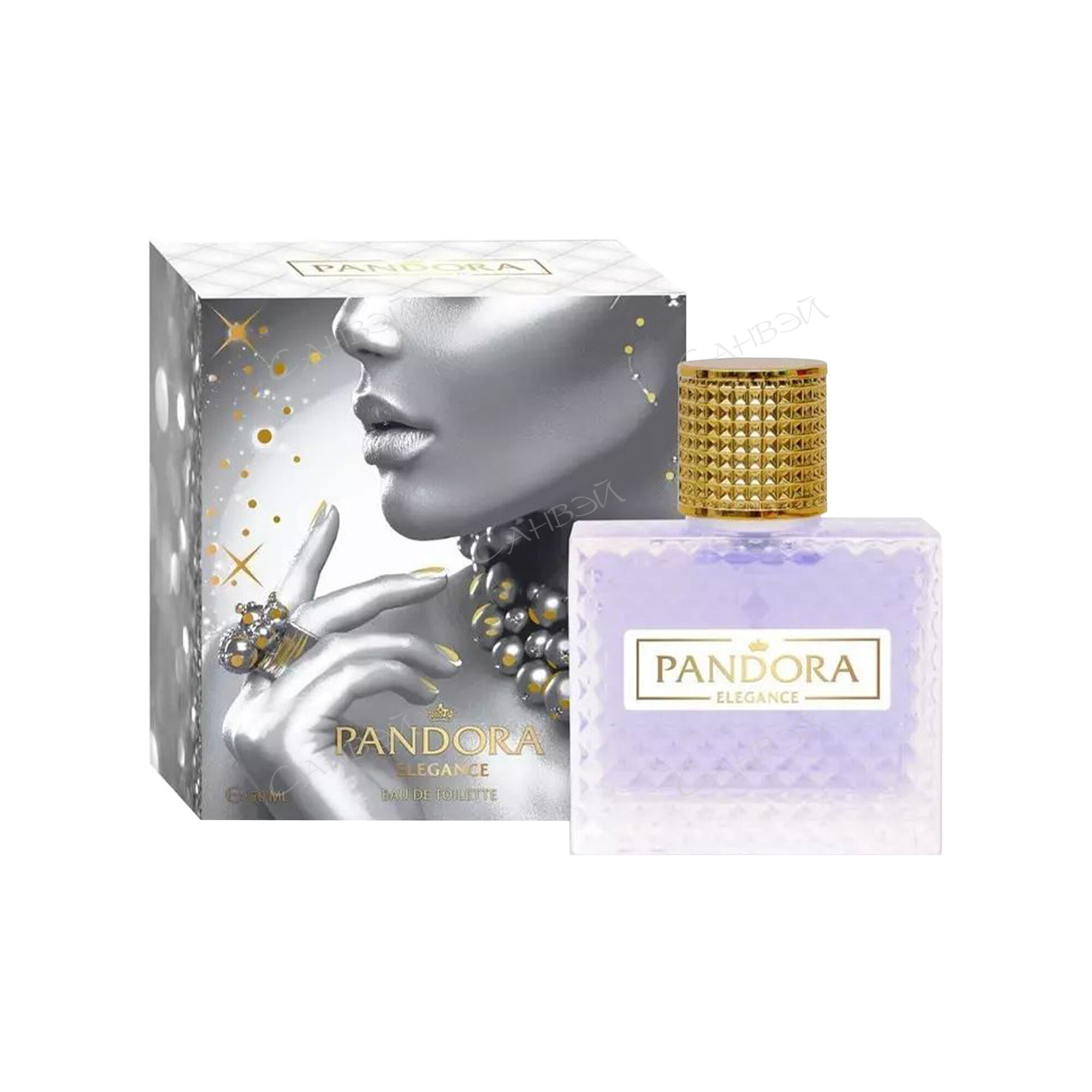Туалетная вода PANDORA Pandora Elegance , 50мл, цитрусово-цветочная композиция