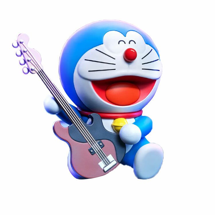 Коллекционные фигурки-сюрприз унисекс 52TOYS Doraemon Concert Collection, 1 шт. Bass Rhythm