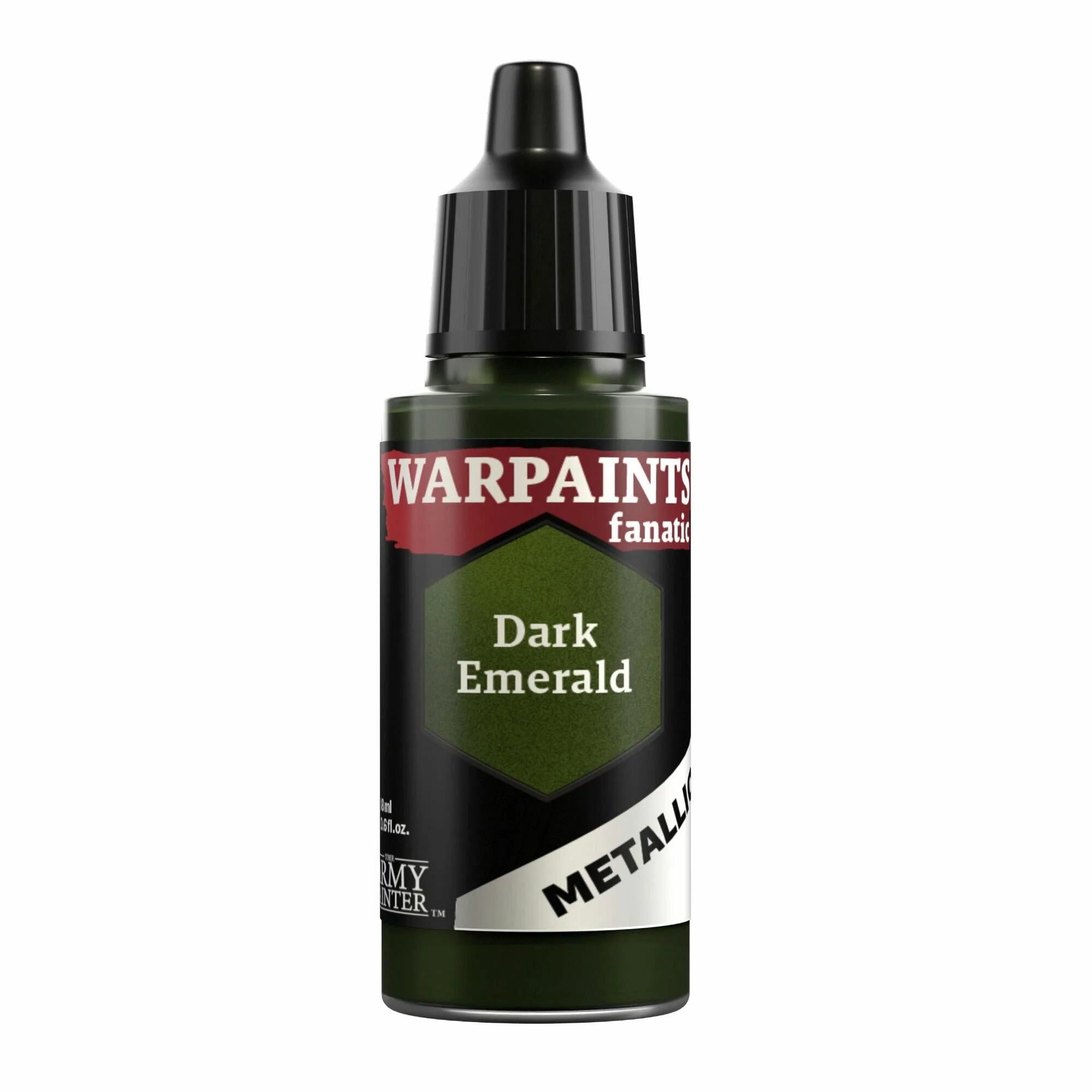 Краска для моделизма Warpaints Fanatic Metallic: Dark Emerald