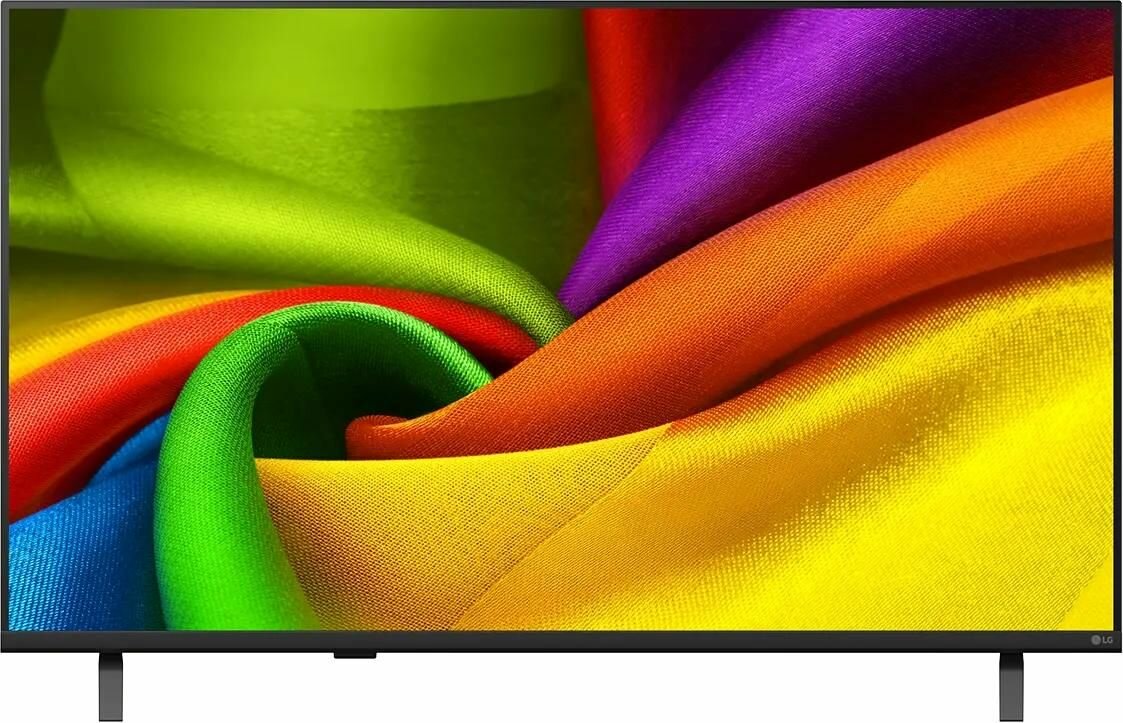 43" Телевизор LG 43NU900B6LA. ARUG 4K Ultra HD, смарт ТВ, WebOS, черный