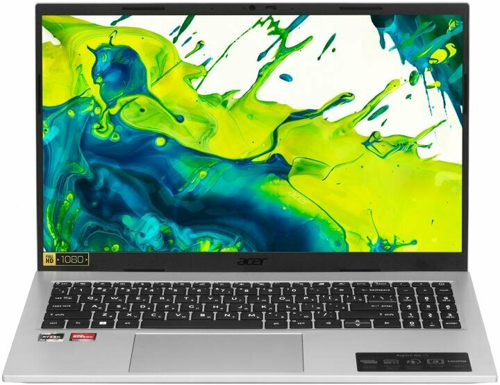 NX. JXXCD.004 15.6" Ноутбук Acer Aspire Go AG15-44P-R1GS серебристый [английская/русская раскладка, 1920x1080, IPS, AMD
