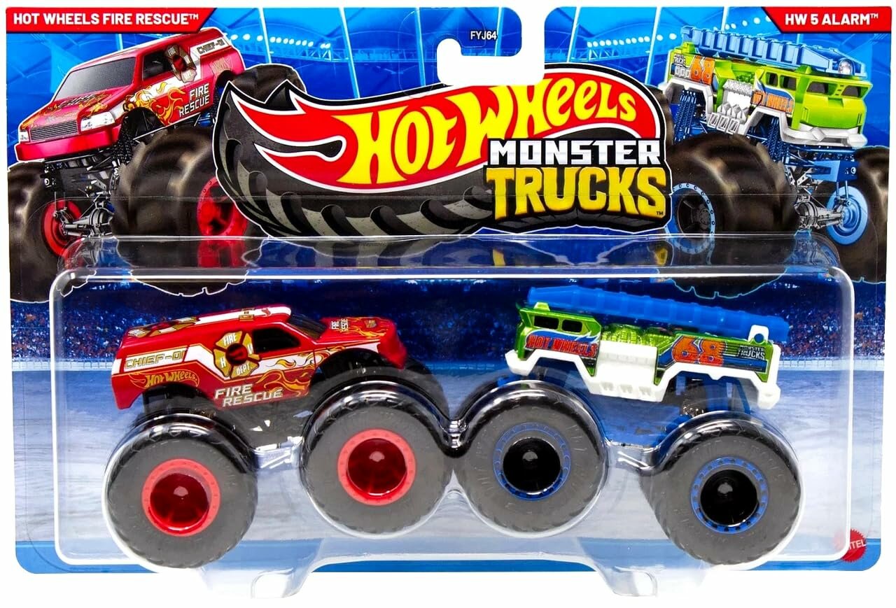 Машинка Hot Wheels Fire Rescue VS HW5 Alarm 1:64 FYJ64_JLV86