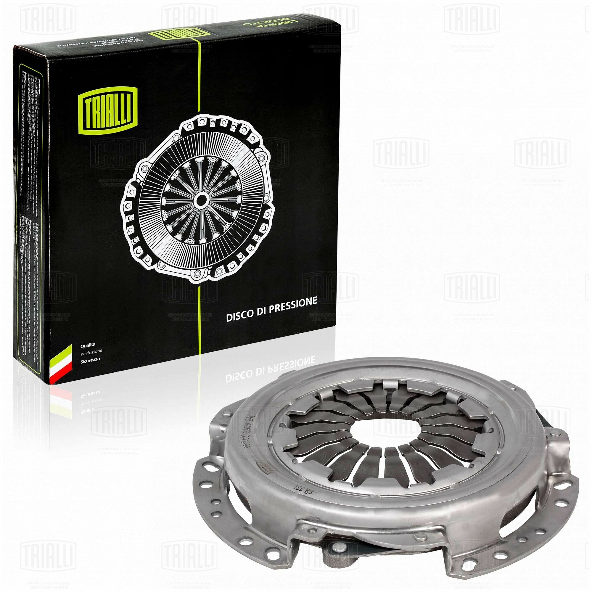 Диск сцеп. для а м Лада Vesta 15- 1.6i X-Ray 15- 1.6i КПП Renault ВАЗ нажим. корзина TRIALLI FS 812