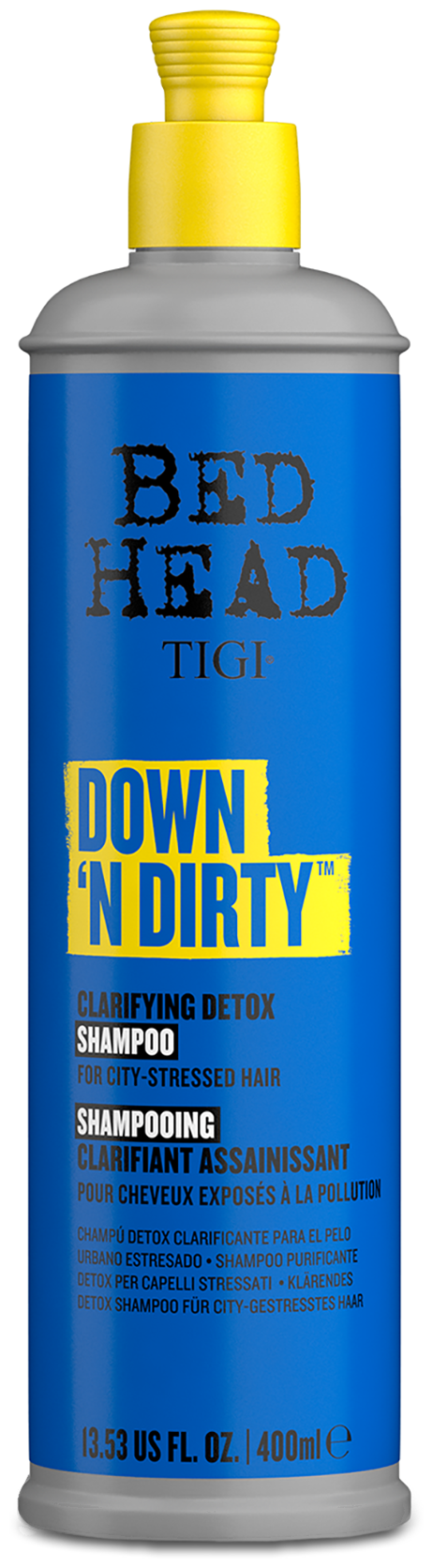 Шампунь детокс для волос - TIGI BED HEAD DOWN N DIRTY SHAMPOO 400мл