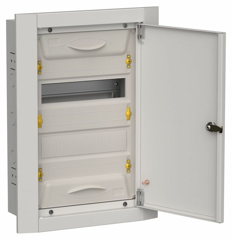 Корпус ЩРв-24 (1х24) TITAN 5 505х365х130 IP31 сер. метал. IEK TI5-50-V-024-31-7035