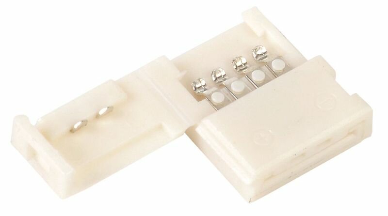 Коннектор RGB 10мм (разъем-разъем) (уп.3шт) IEK LSCON10-RGB-202-03