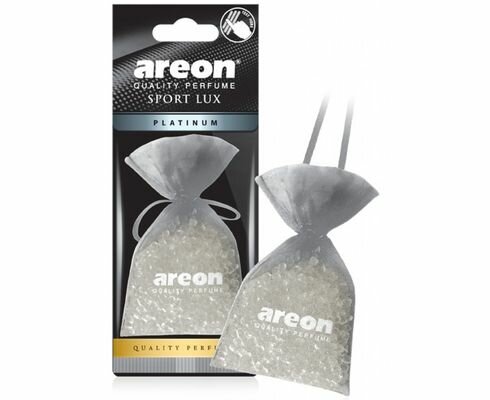 Освежитель (ароматизатор) подвесной мешочек с гранулами AREON PEARLS LUX Platinum (72)
