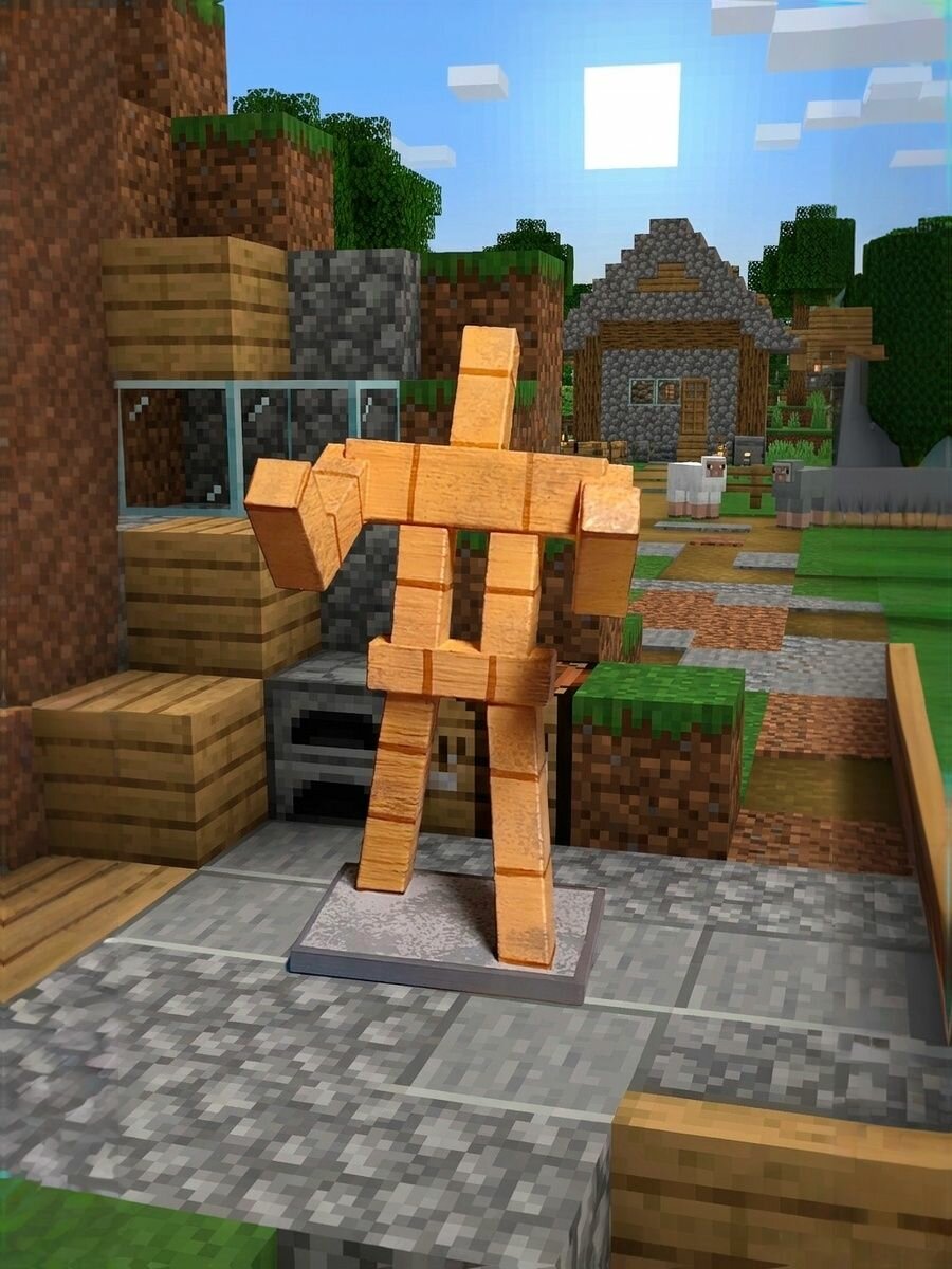 Подставка для геймпада Minecraft