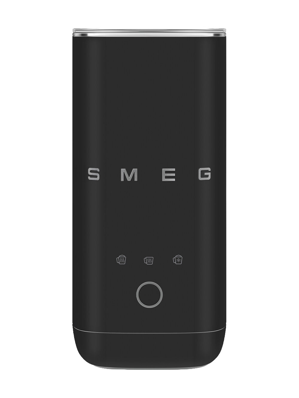 Капучинатор SMEG MFF02BLMEU, чёрный матовый